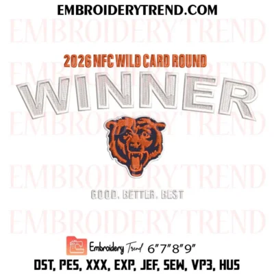 Chicago Bears 2026 NFC Wild Card Round Winner Good Better Best ...